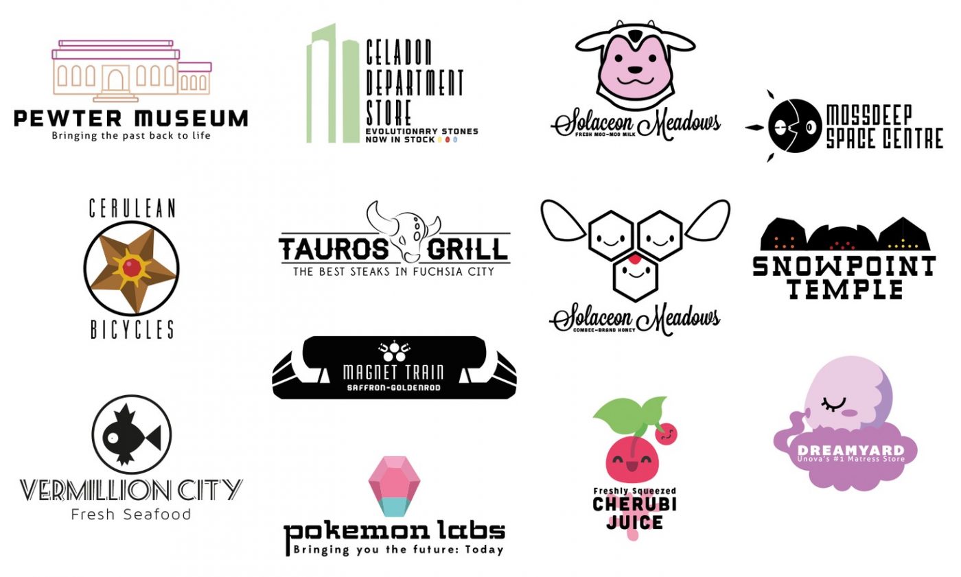 Amazing Pokémon Logos Created by Fan | PokéJungle