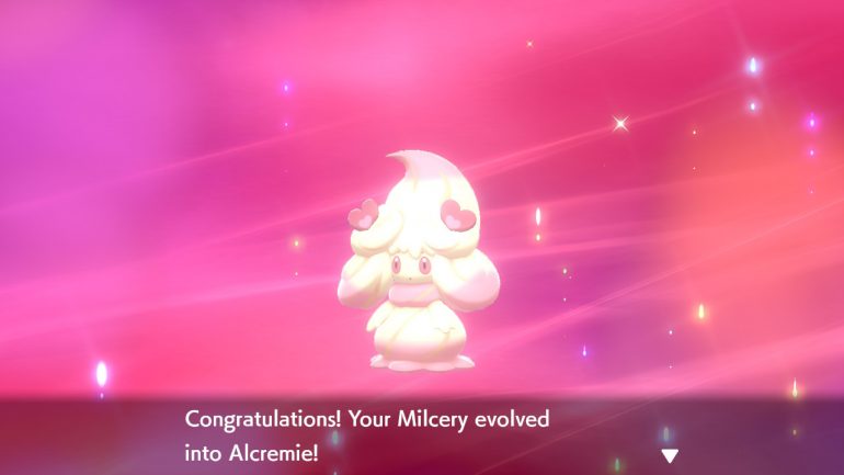 Pokémon Sword & Shield: Detailed Milcery evolution guide for all ...