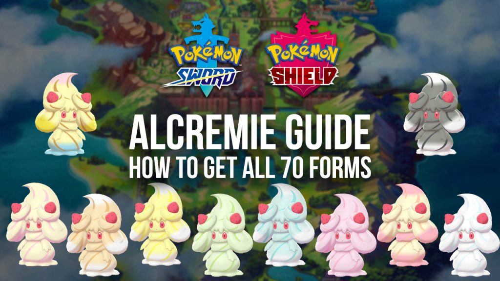 Pokémon Sword & Shield: Detailed Milcery evolution guide for all ...