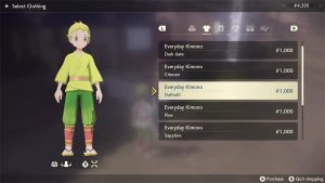 Pokémon Legends: Arceus - All male clothing options | PokéJungle