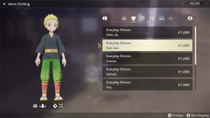 Pokémon Legends: Arceus - All male clothing options | PokéJungle
