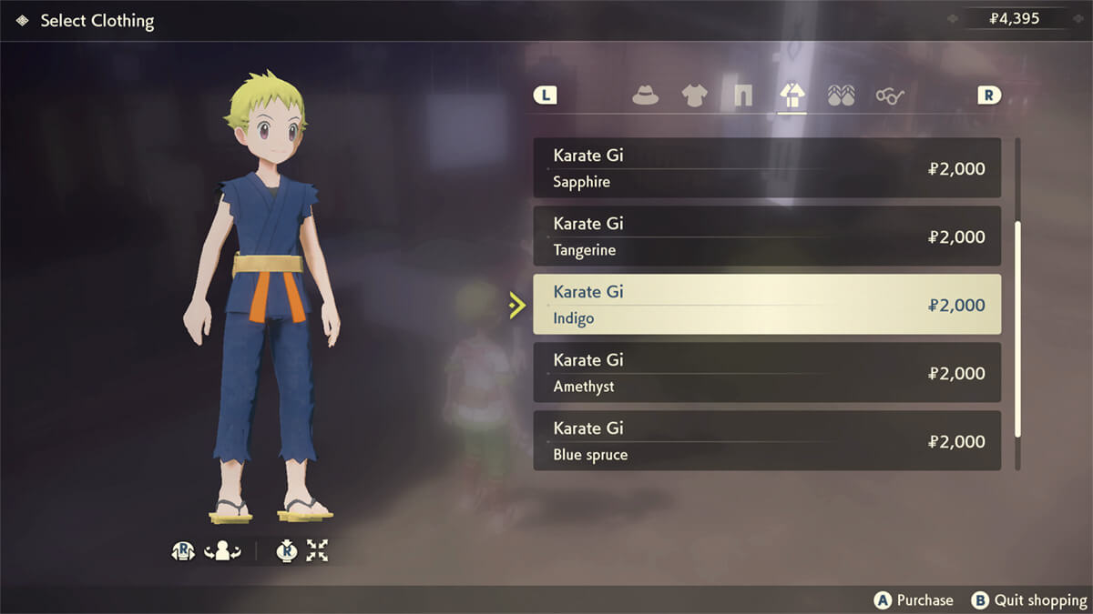 Pokémon Legends: Arceus - All male clothing options | PokéJungle