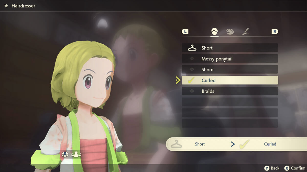 Pokémon Legends: Arceus - Hairystyles and hair color options | PokéJungle