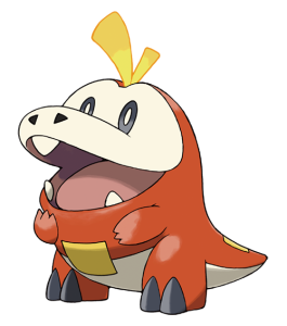 Fuecoco, Crocalor, and Skeledirge | Origin of Species | PokéJungle
