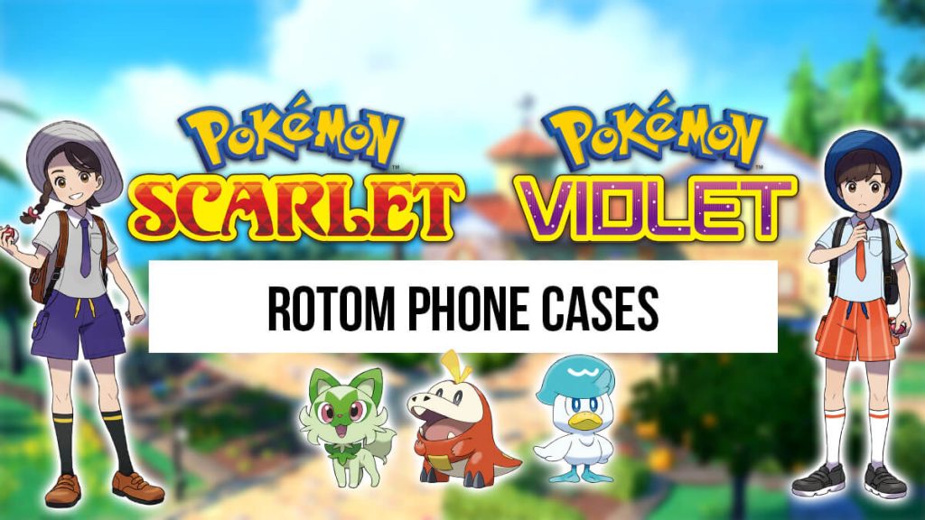 Pokémon Scarlet & Violet: Rotom Phone Cases | PokéJungle
