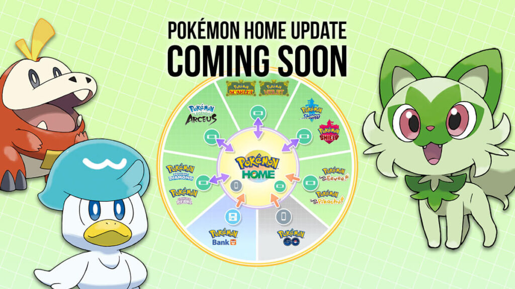 Pokémon HOME 3.0.0 brings Scarlet & Violet compatibility, more (Update ...