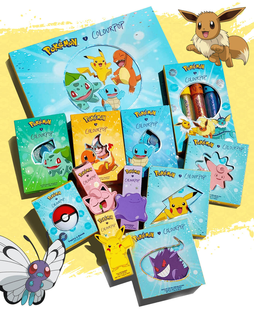 ColourPop announces Pokémon makeup collab | PokéJungle