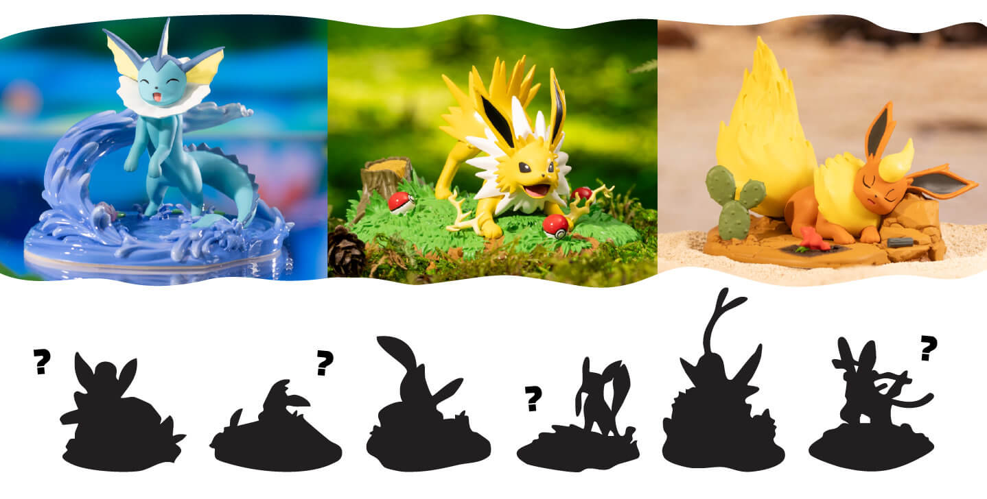 Pokémon Center announces the Year Of Eevee, previews new figures