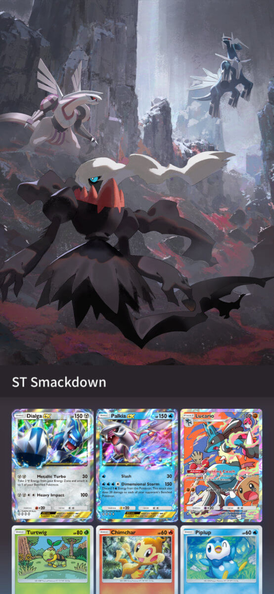 Space-Time Smackdown expansion & trading coming to Pokémon TCG Pocket