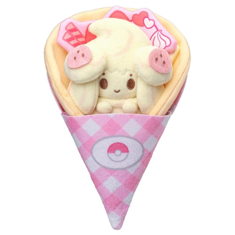 April Giveaway: An Alcremie Crepe plushie from Japan | PokéJungle