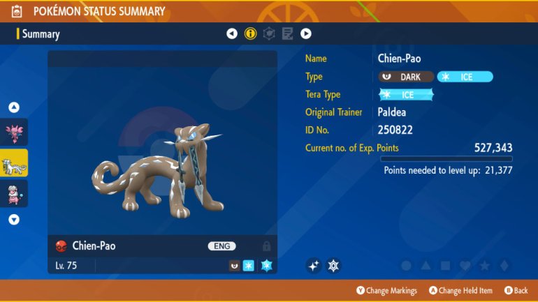 How to get the Shiny Chien-Pao Mystery Gift in Pokémon Scarlet & Violet ...