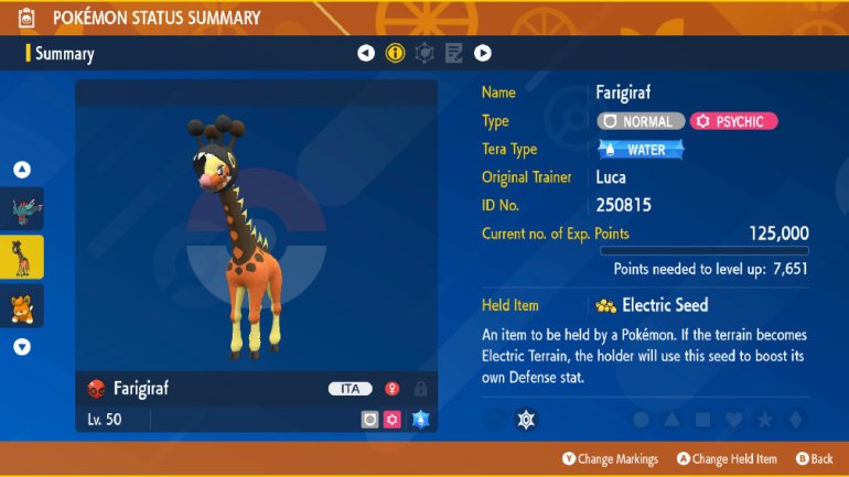 Receive a Farigiraf Mystery Gift in Pokémon Scarlet & Violet | PokéJungle