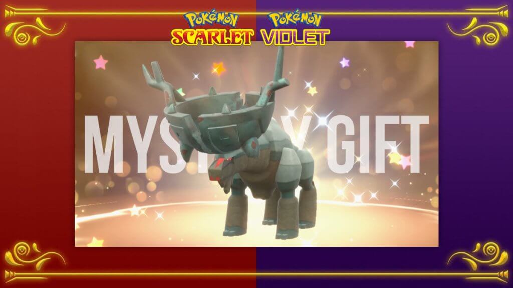 How to get the Shiny Ting-Lu Mystery Gift in Pokémon Scarlet & Violet ...