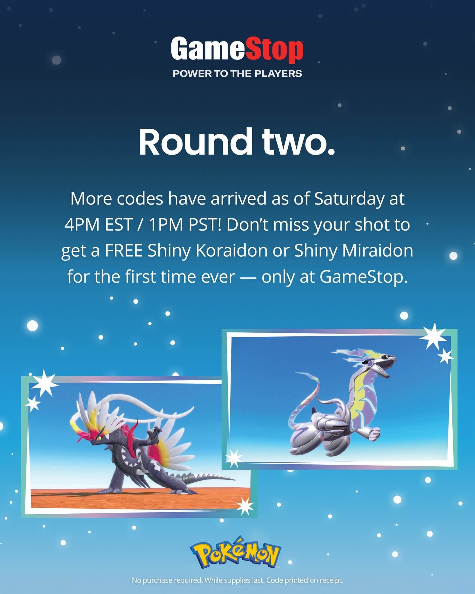 Get Shiny Koraidon and Shiny Miraidon in a new Mystery Gift promotion | PokéJungle