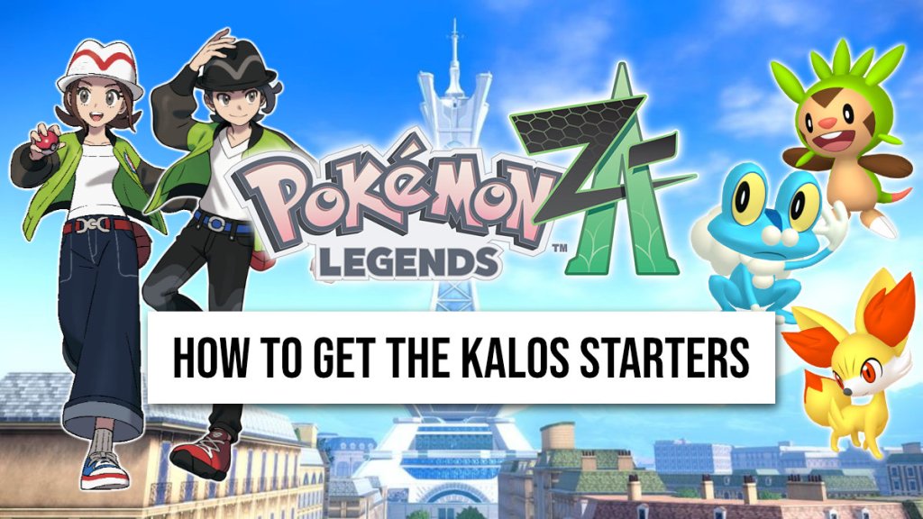 How to Get the Kalos Starters - Pokémon Legends: Z-A | PokéJungle