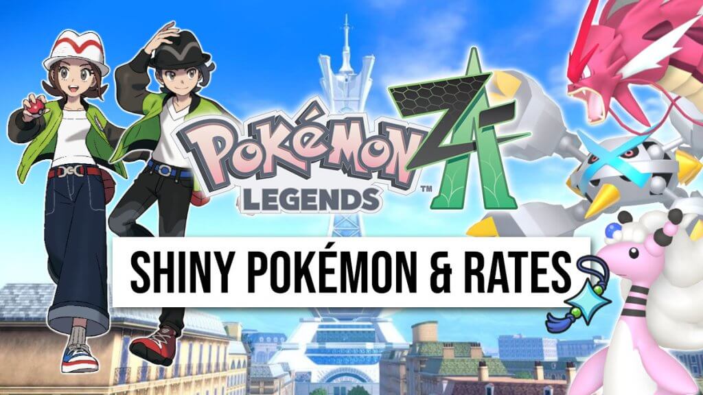Shiny Pokémon & Shiny Rates - Pokémon Legends: Z-A | PokéJungle