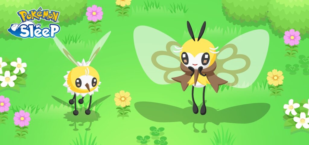 Cutiefly and Ribombee arrive with Pokémon Sleep’s Valentine event ...